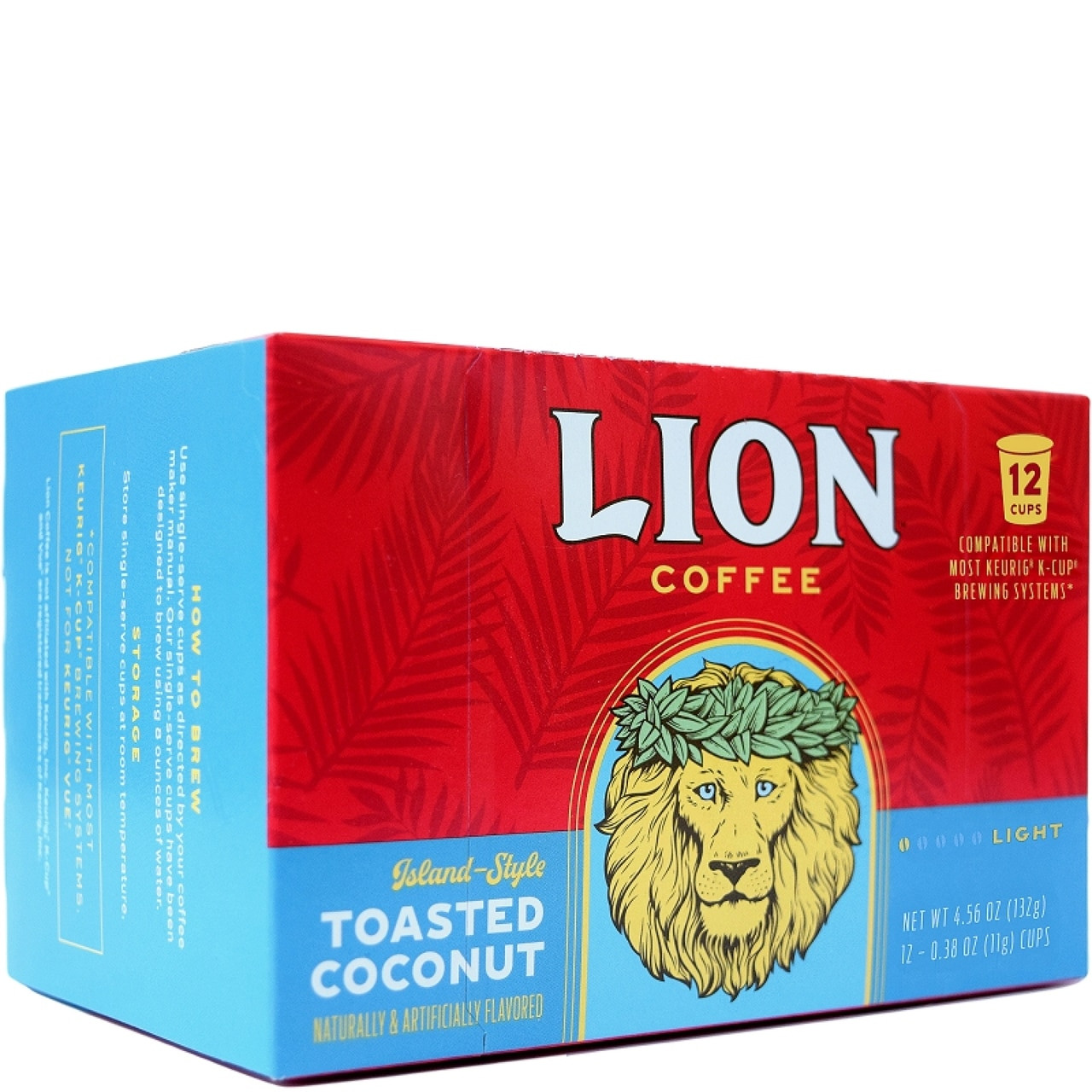 Toasted Coconut Single Serve Coffee Pods - Case Rate - Lion Coffee